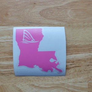 Louisiana Red Fishing Red Drum Redfish Redfish Tail Tailing Vinyl Decal ...