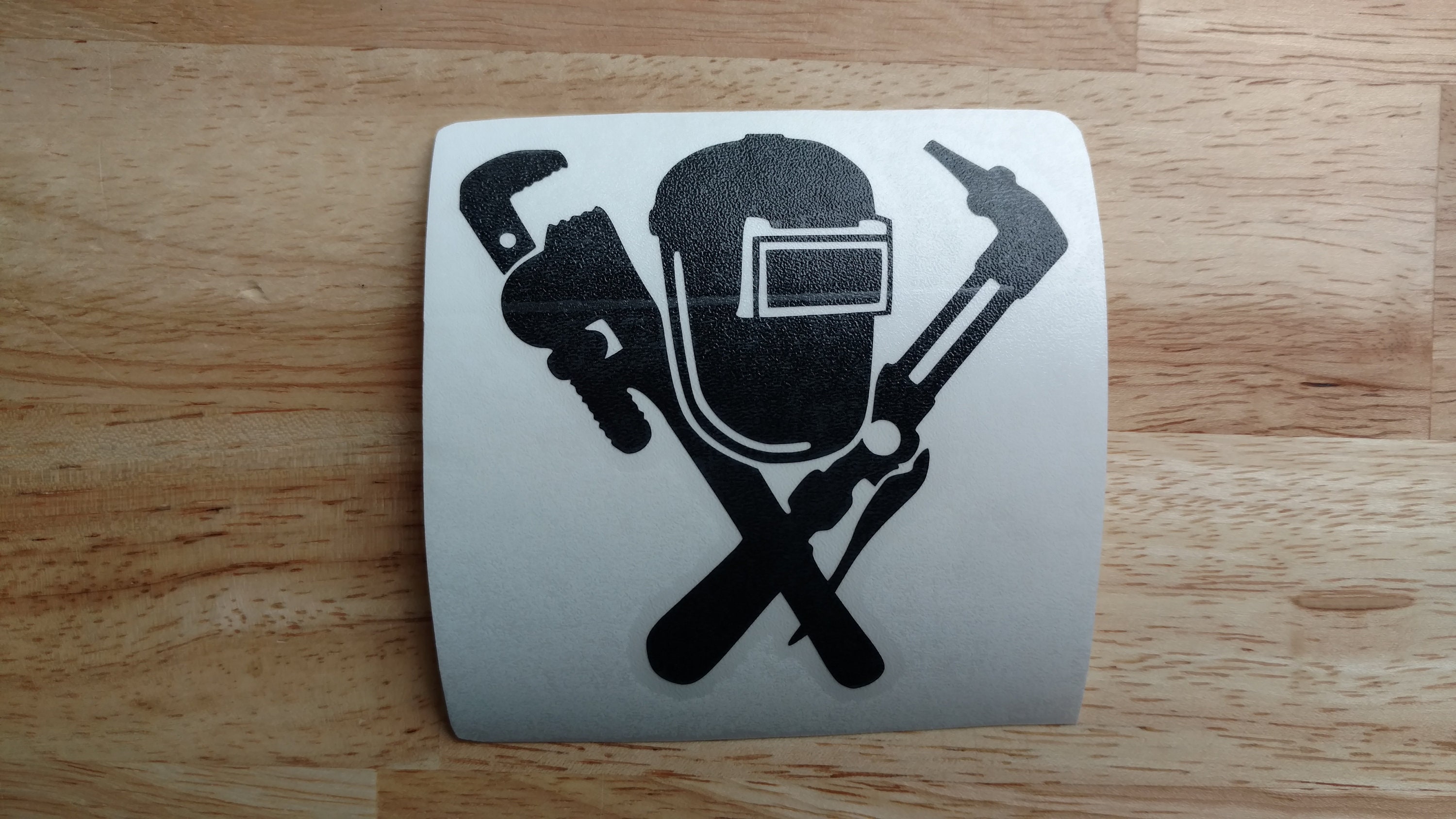 Welding Pipe Fitter Vinyl Welding Decal Sticker Boat Decal 22 | Etsy