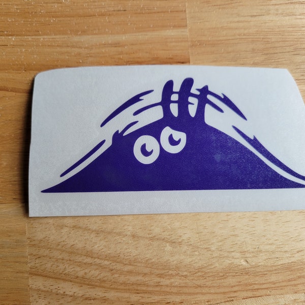 Peeking Monster - Etsy