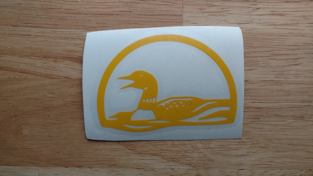 Loon Bird Vinyl Decal 22 Colors and 11 Sizes to Choose Sticker Truck ...