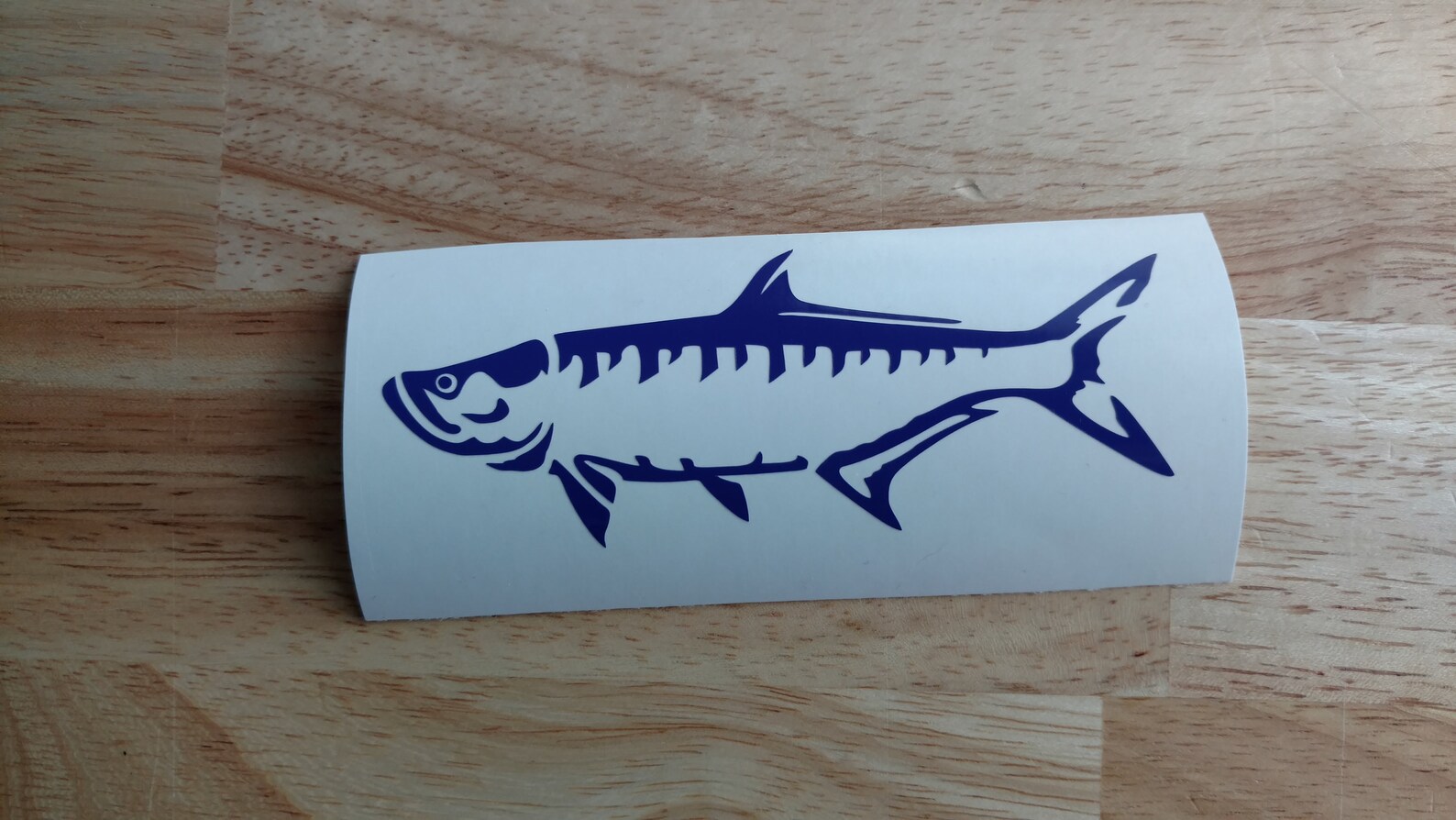 Tarpon Fishing Vinyl Decal 22 Colors and 11 Sizes to Choose Sticker ...
