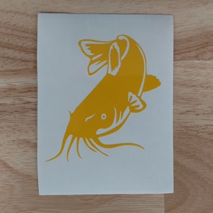 Catfishing Catfish Fishing Sticker 9 Sizes 22 Colors to Choose From ...
