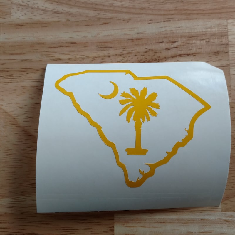 South Carolina Decal - Etsy