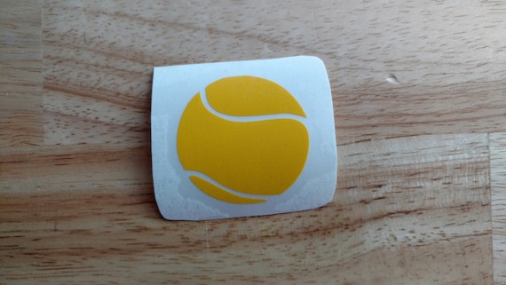 Tennis Ball Vinyl Decal 22 Colors and 8 Sizes to Choose - Etsy