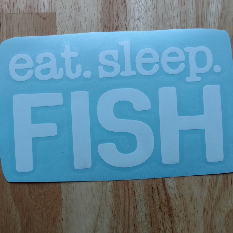 Eat Sleep Fish - Etsy