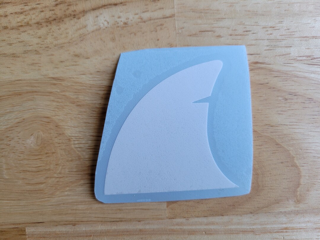 Shark Fin Shark Fishing Vinyl Decal 22 Colors 15 Sizes to Choose ...