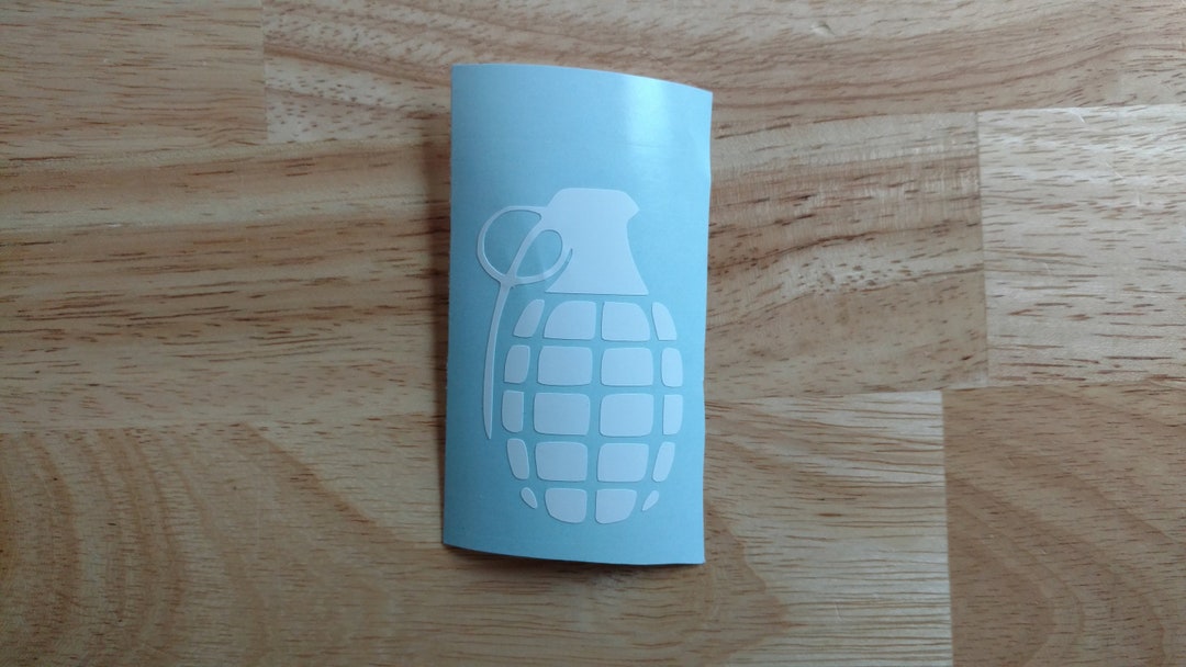 Hand Grenade Vinyl Decal Sticker Car Truck Boat Decal Window Sticker ...