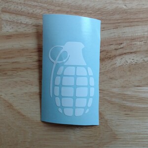 Hand Grenade Vinyl Decal Sticker Car Truck Boat Decal Window Sticker ...