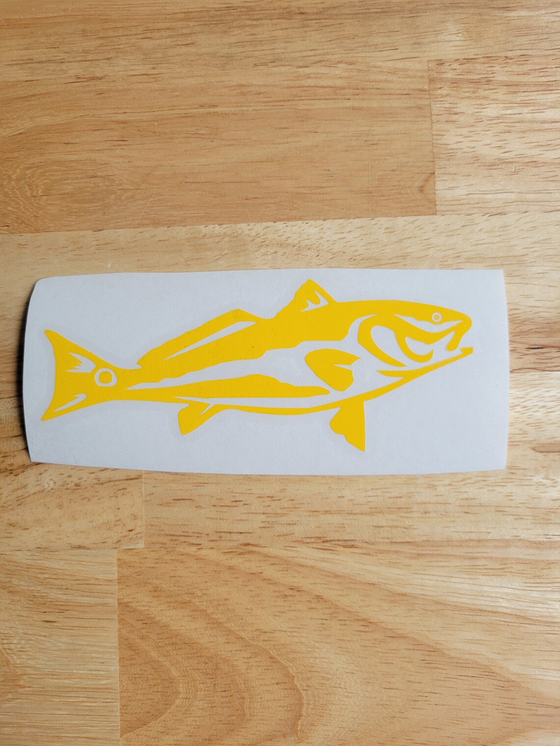 Red Fishing Red Drum Redfish Redfish Tail Tailing Vinyl Decal - Etsy