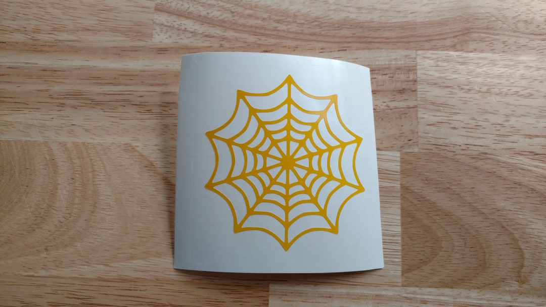 Spider Web Vinyl Decal 22 Colors and 13 Sizes to Choose Truck Boat ...