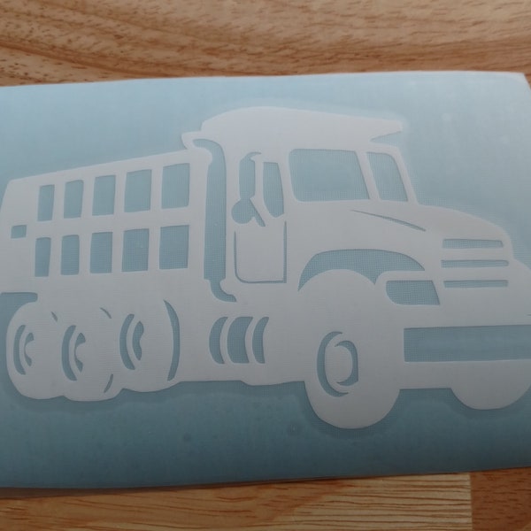 Dump Truck Sticker - Etsy