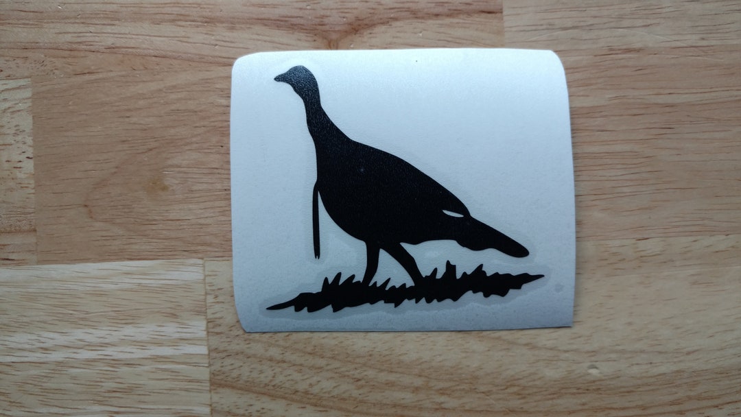 Turkey Hunter Wild Turkey Turkey Hunting Vinyl Decal 22 Colors and 10 ...
