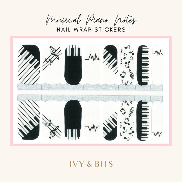 Music Note Nail Art - Etsy