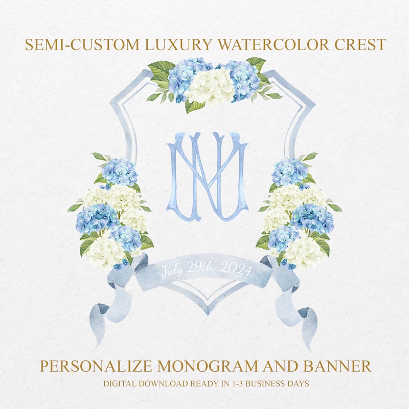Wedding Crest - Etsy