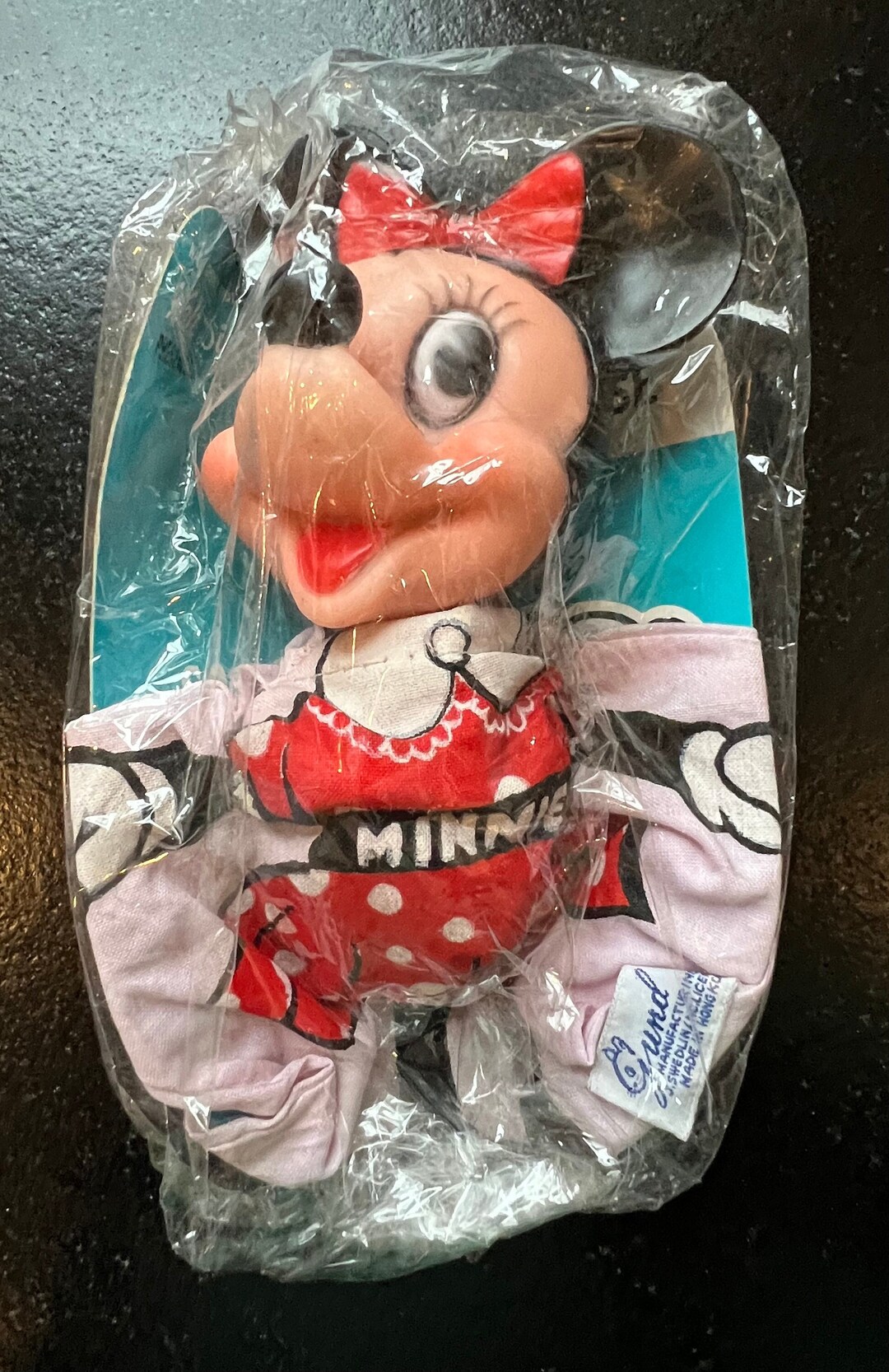 Vintage 1950/60s Minnie Mouse Hand Puppet by Gund Manufacturer in ...