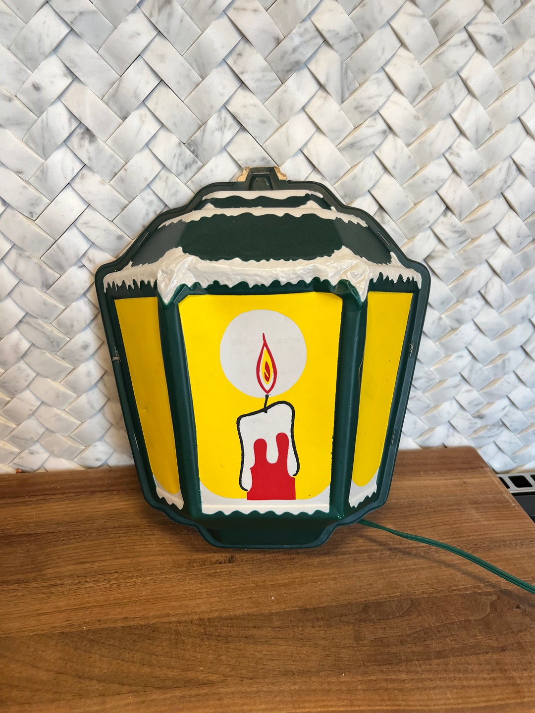 Vintage Glolite Illuminated Old English Lantern With Candle, No. 100 ...