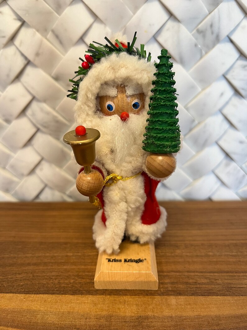 Vintage kris Kringle Steinbach Santa Nutcracker Figure From Germany ...