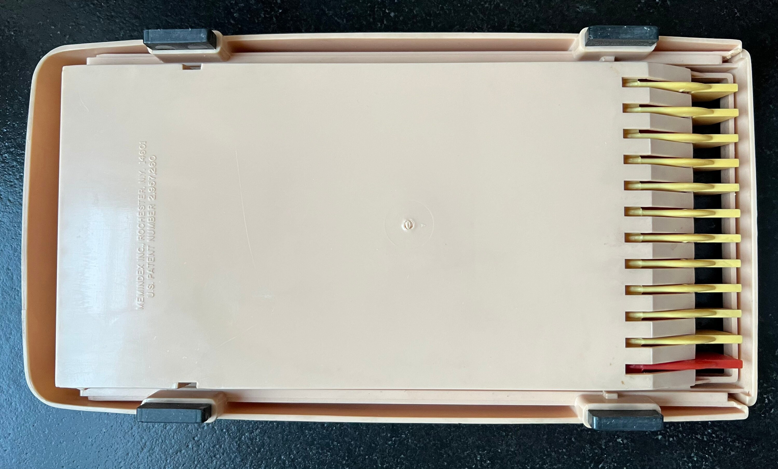 Vintage Memindex Filing System Address/phone Organizer With Hidden ...