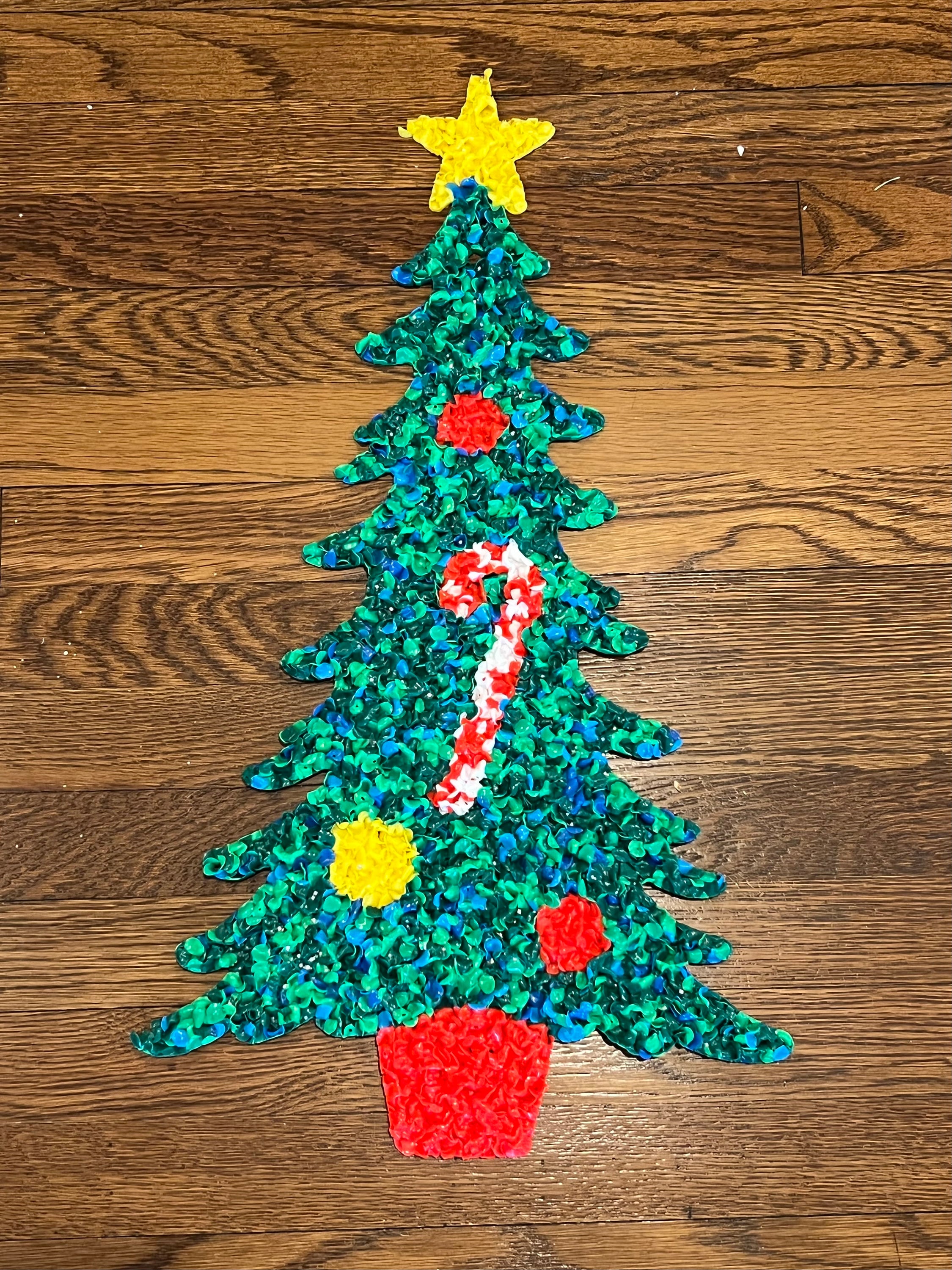 1970s Vintage Melted Popcorn Plastic Holiday Decorations - Etsy