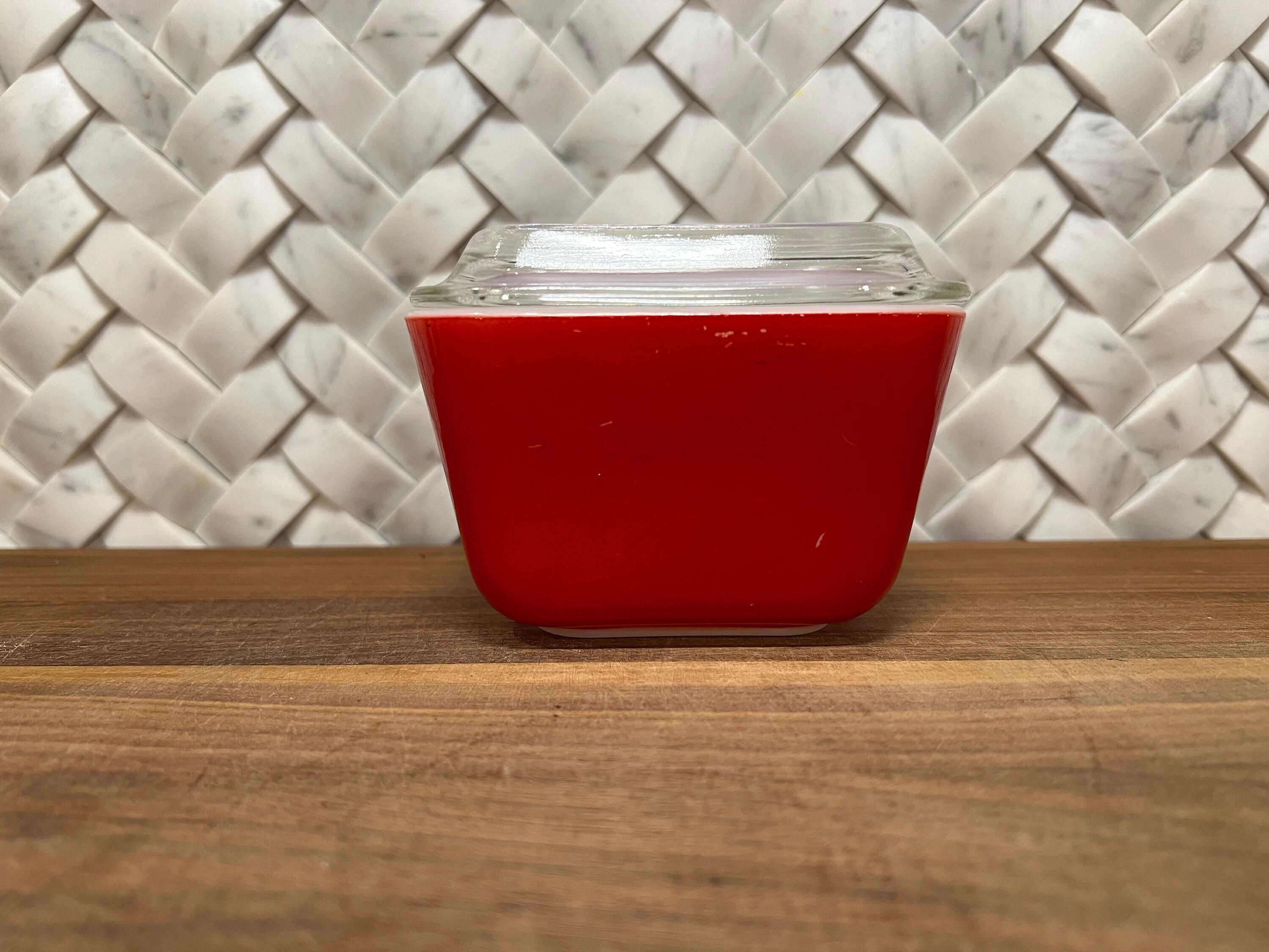 Vintage 501 RED Pyrex Glass Refrigerator Dish With Lid Free Shipping - Etsy