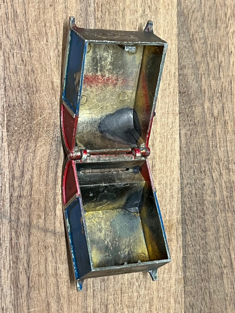Vintage 1960s Metal US Mail Mailbox Stamp Dispenser / Embossed Cast ...