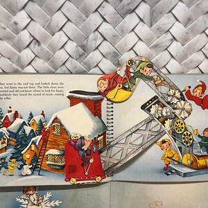 Vintage 1956 santa's Tuney Toy Book by Dorothy King / - Etsy