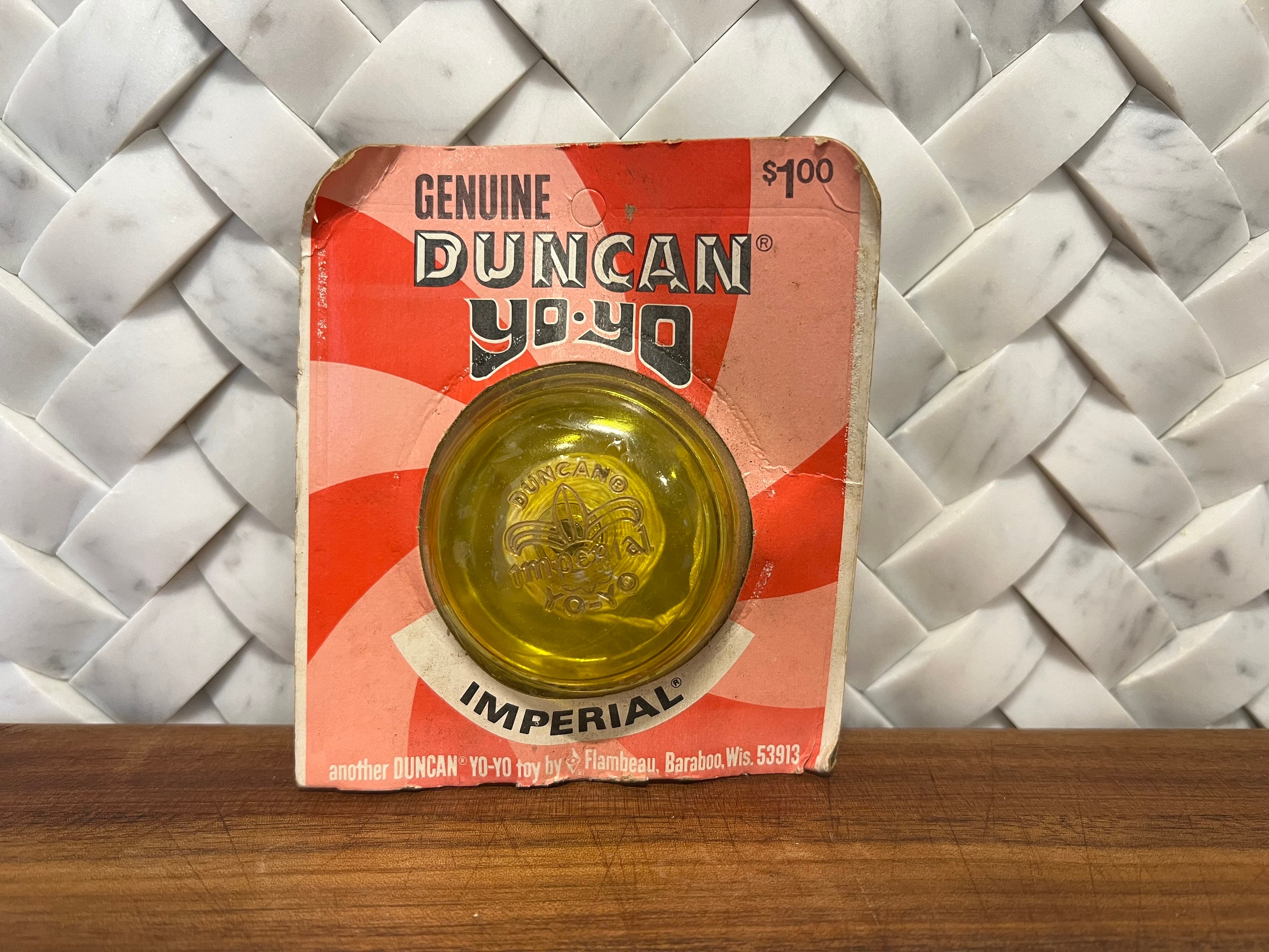 Vintage Retro Genuine Duncan Yo-yo Imperial in Original Package, No ...