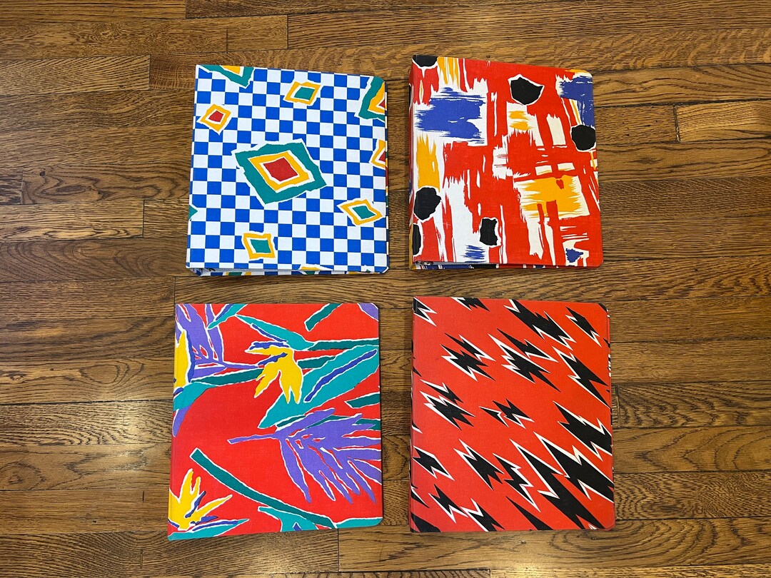 Vintage 1980s Jammers by Union Camp 2 Three Ring Binders With Fabulous ...