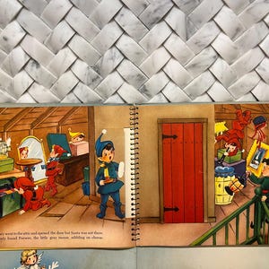 Vintage 1956 santa's Tuney Toy Book by Dorothy King / - Etsy