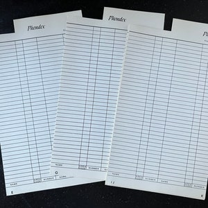 Vintage Memindex Filing System Address/phone Organizer With Hidden ...