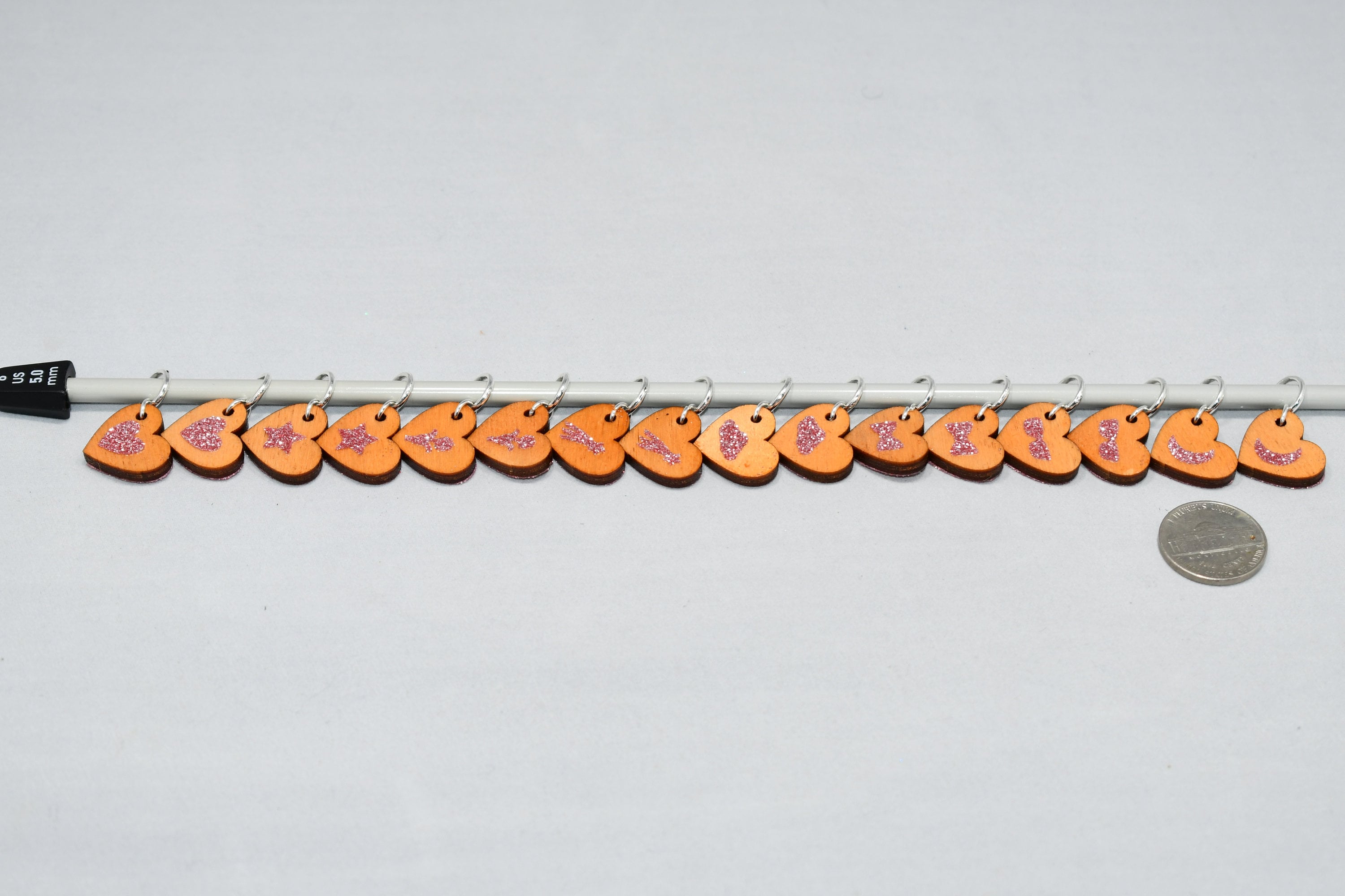 Pattern insanity Pattern Reminder Stitch Markers 3/4 | Etsy