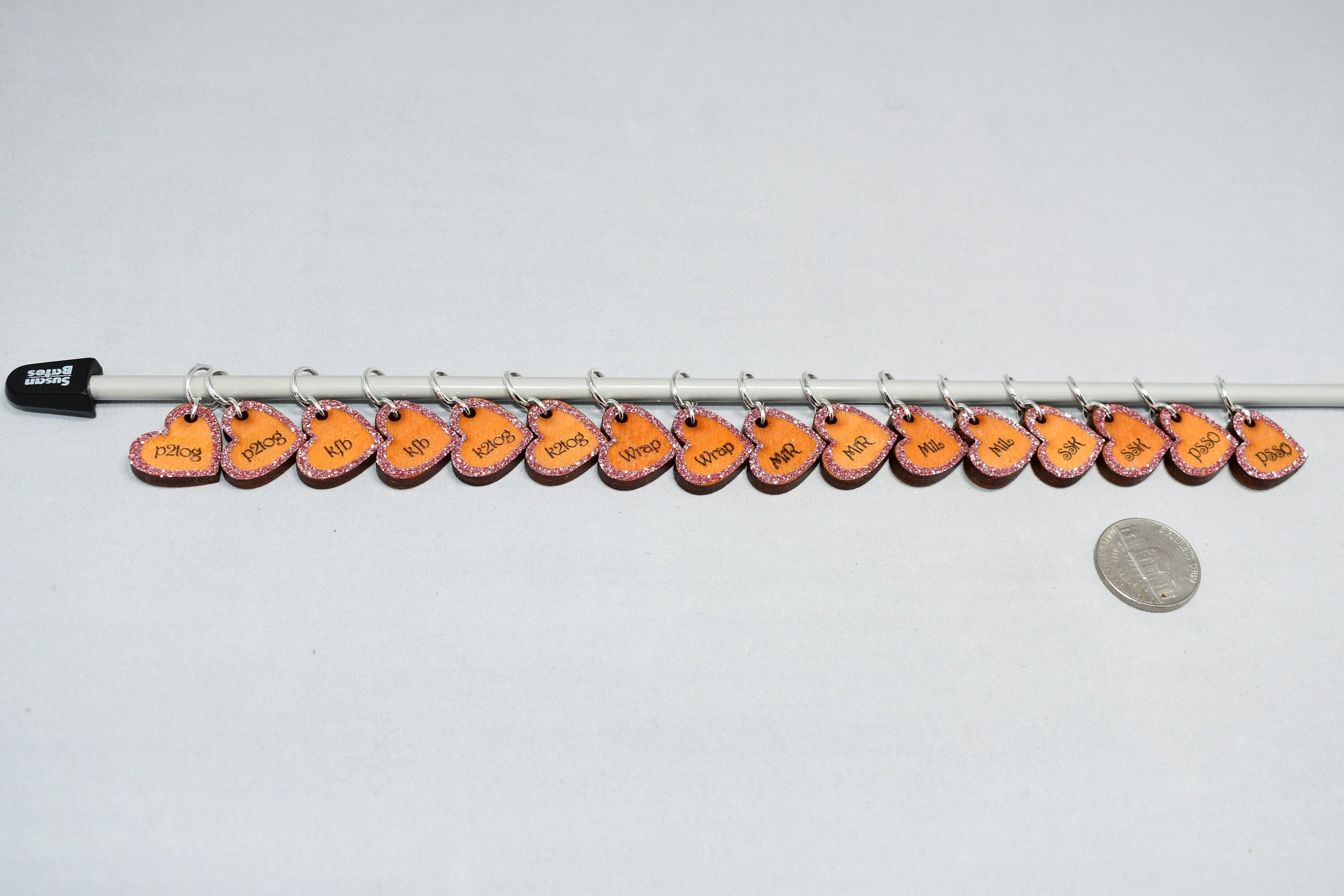 Pattern insanity Pattern Reminder Stitch Markers 3/4 Inch Markers Set ...