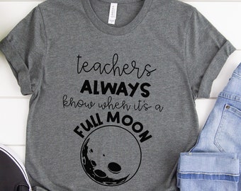 Full Moon Teacher | Etsy