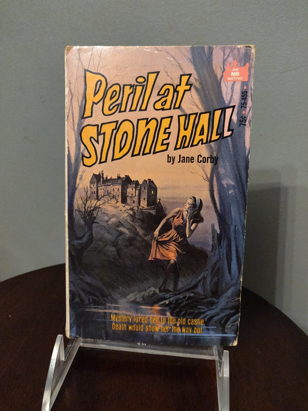 Peril at Stone Hall by Jane Corby, Vintage Gothic Paperback Book - Etsy