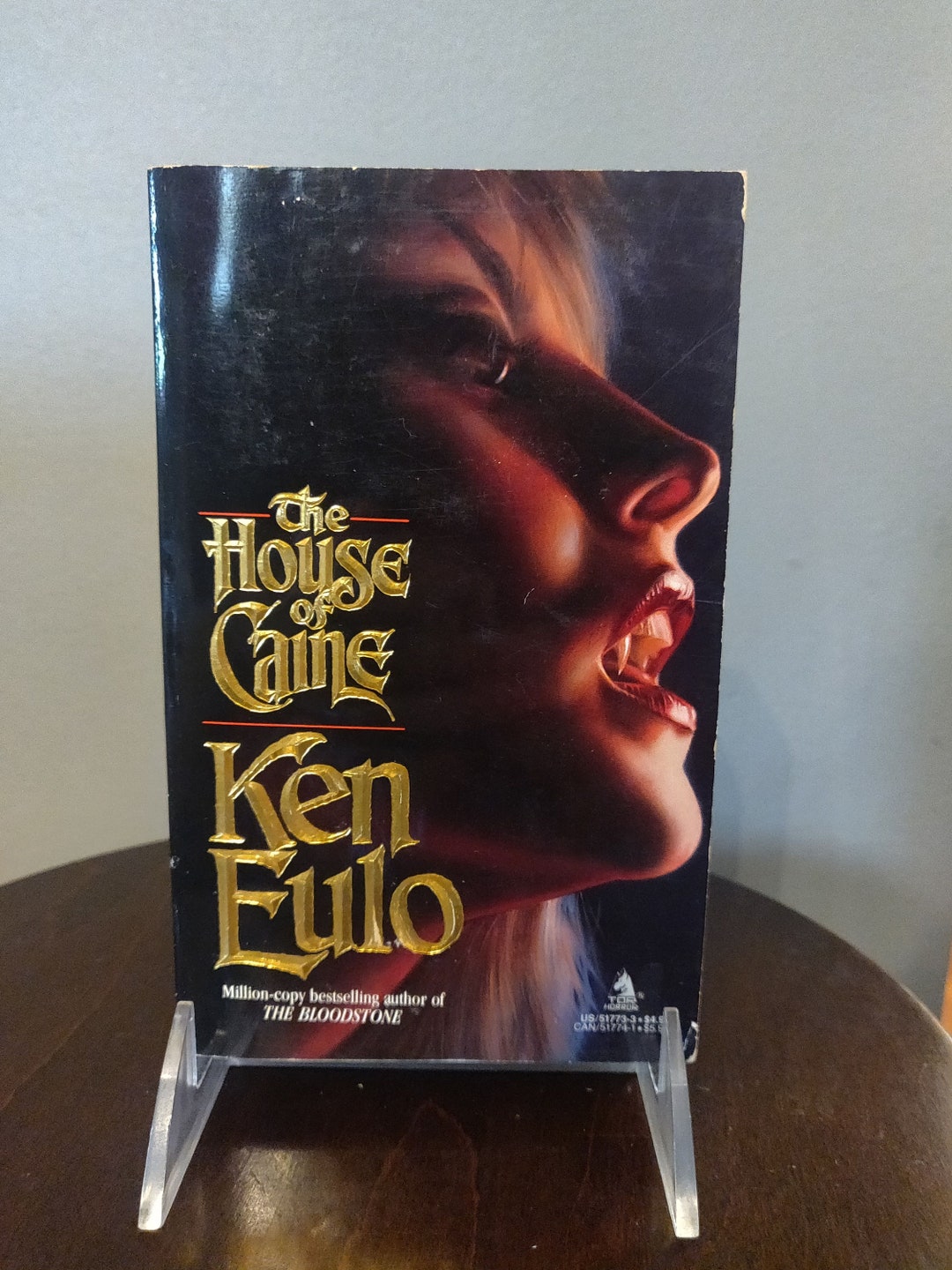 The House of Caine by Ken Eulo, Vintage Horror Paperback Book - Etsy