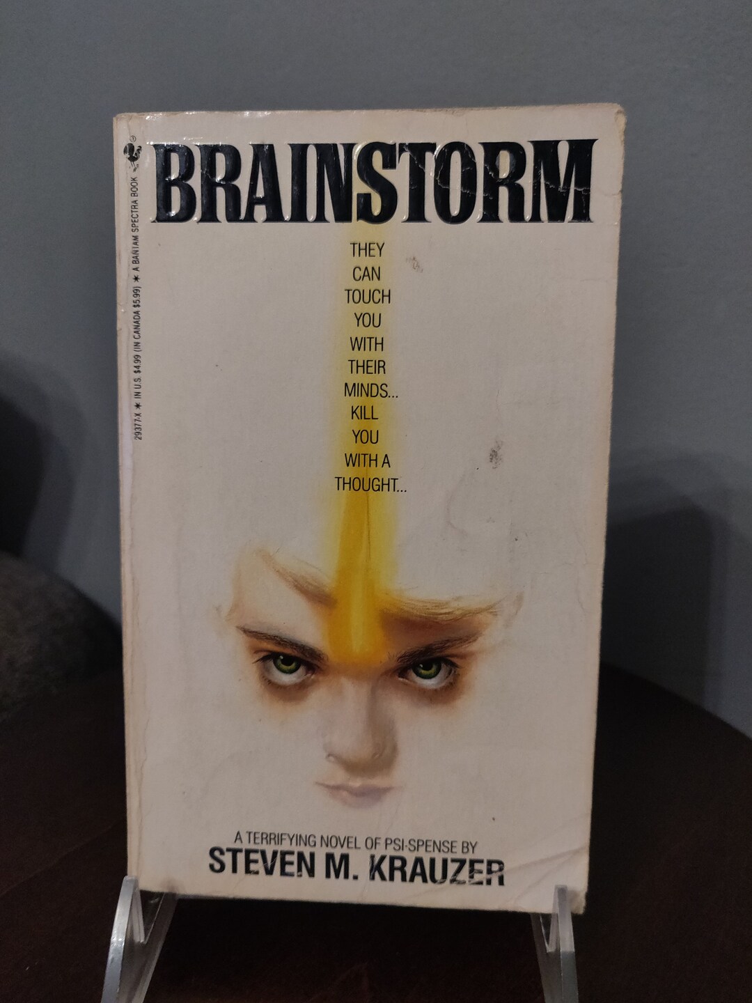 BRAINSTORM by Stephen M. Krauzer, Vintage Horror Paperback Book - Etsy