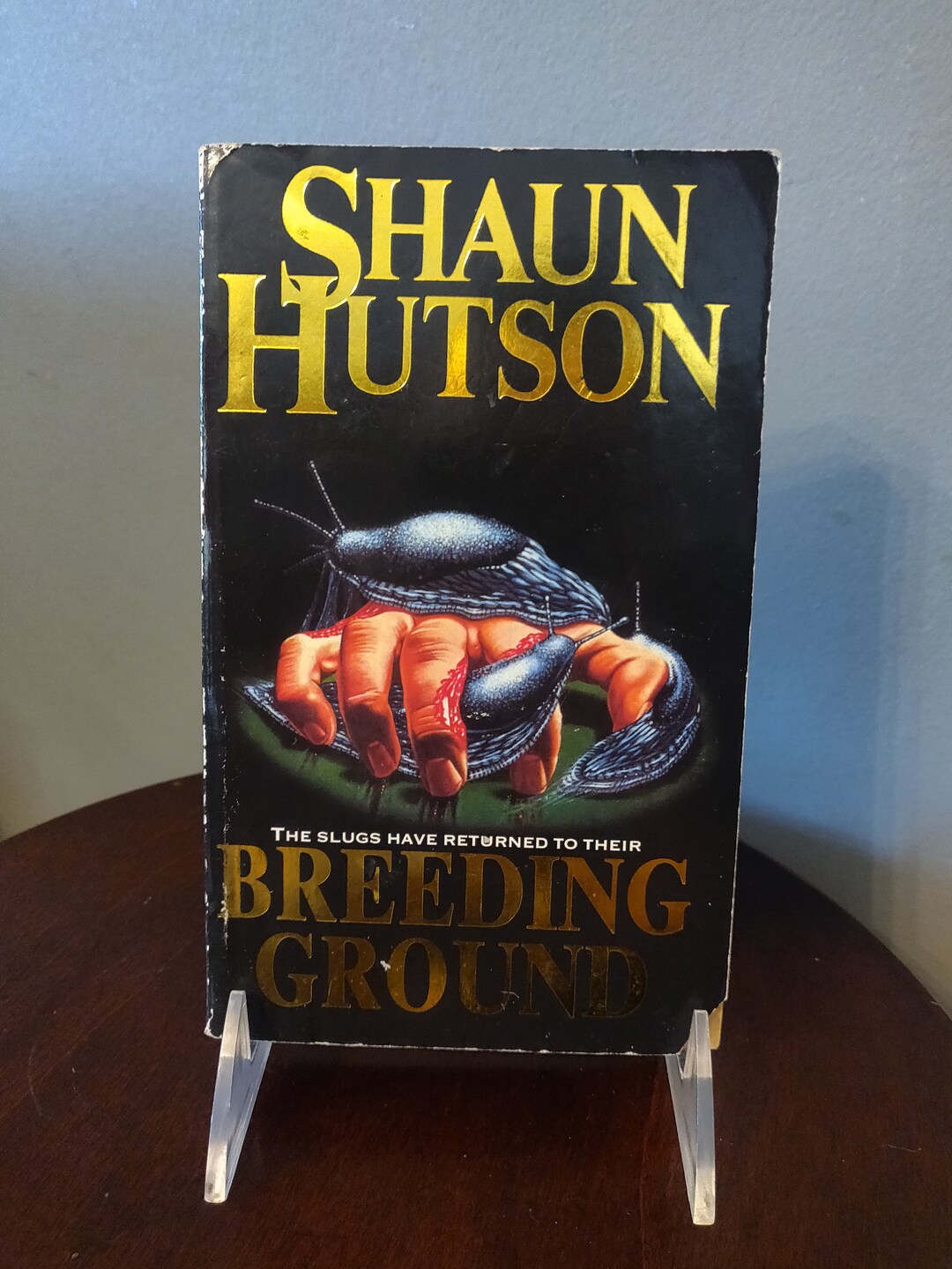 BREEDING GROUND by Shaun Hutson, Vintage Horror Paperback Book - Etsy