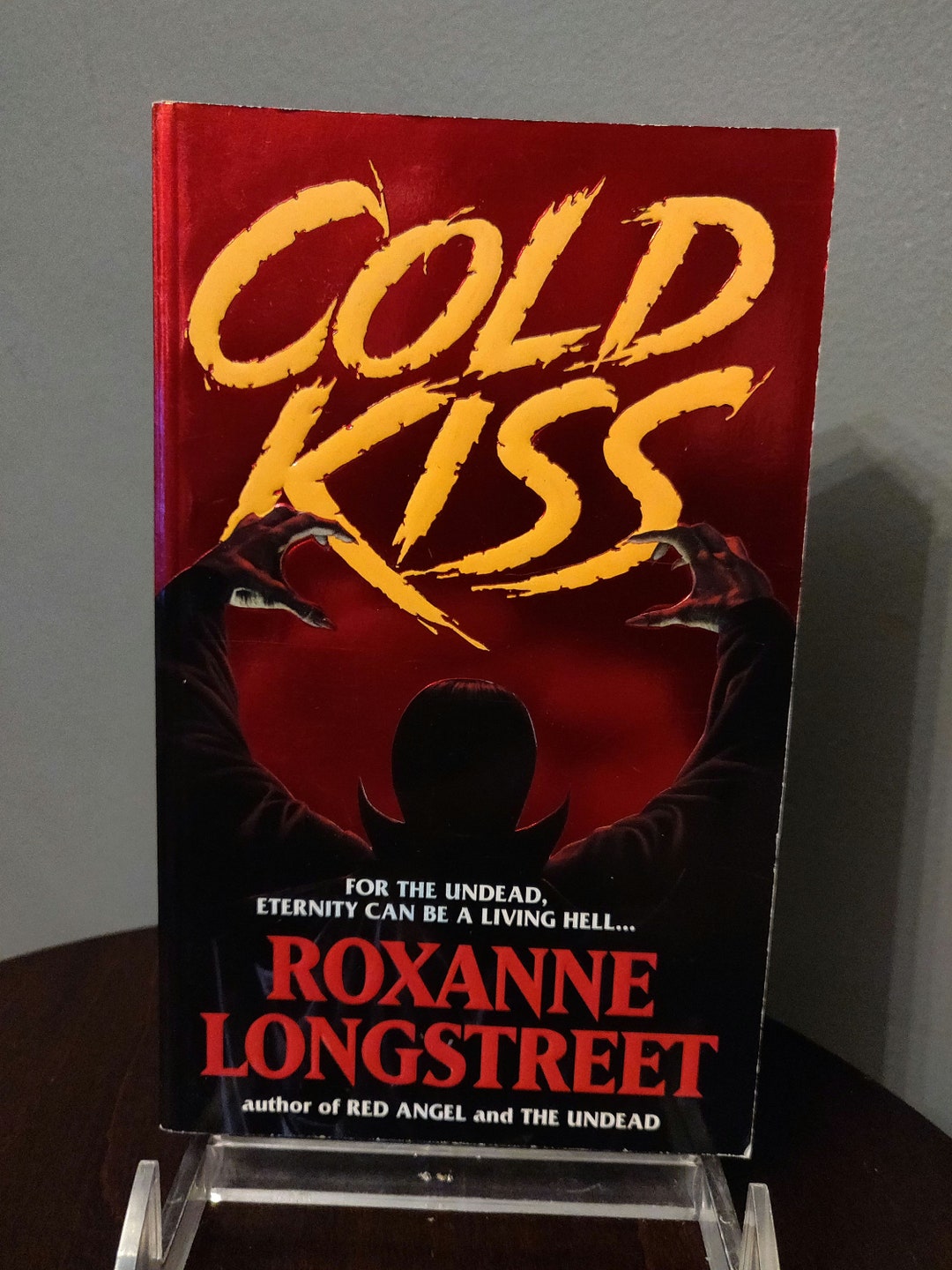 COLD KISS by Roxanne Longstreet, Vintage Horror Paperback Book - Etsy