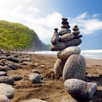 Pebble Art,yoga Poses,fitness Inspiration,wall Art - Etsy