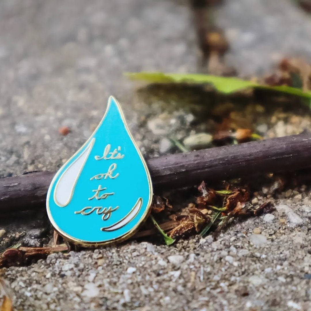 It's OK to Cry version 2.0 Hard Enamel Pin - Etsy