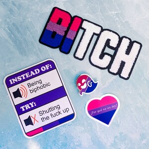 Bi-nshee (bisexual Pride) Hard Enamel Pin - Etsy