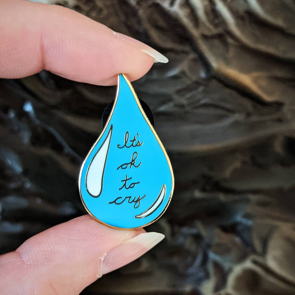 It's OK to Cry version 2.0 Hard Enamel Pin | Etsy