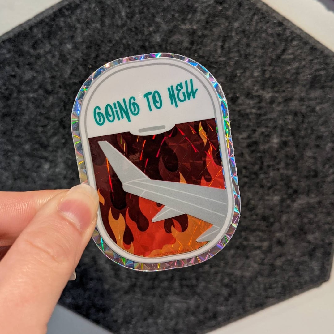 Going to Hell Sticker - Etsy