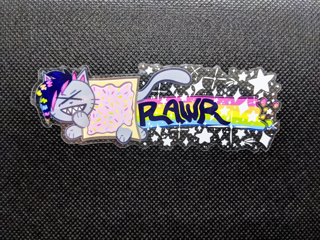 RAWR RANIBOW CAT - Etsy