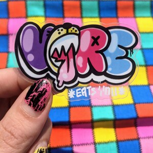 VORE TAG: Clear Sticker - Etsy