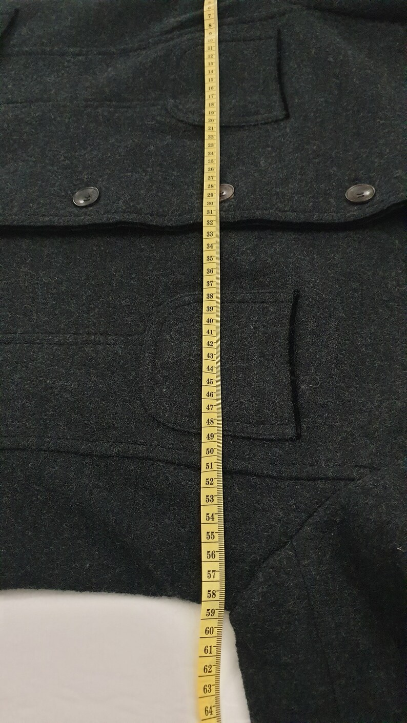 Bogner RARE Luxury Trachten Virgin Wool Jacket, Dark Gray/black Color ...