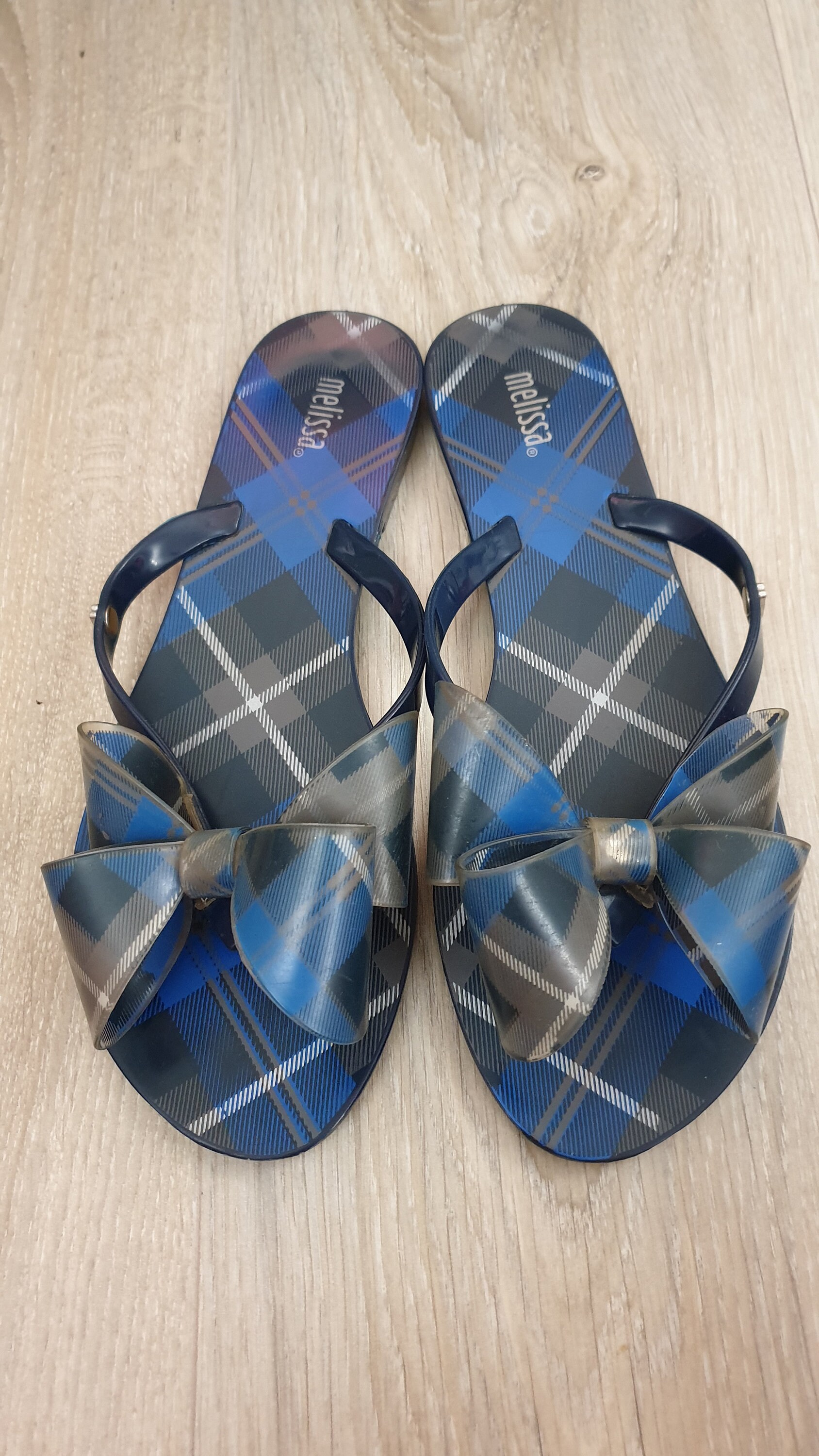 Melissa Jelly Slippers Made in Brazil,blue Color,size EU-37.5 - Etsy