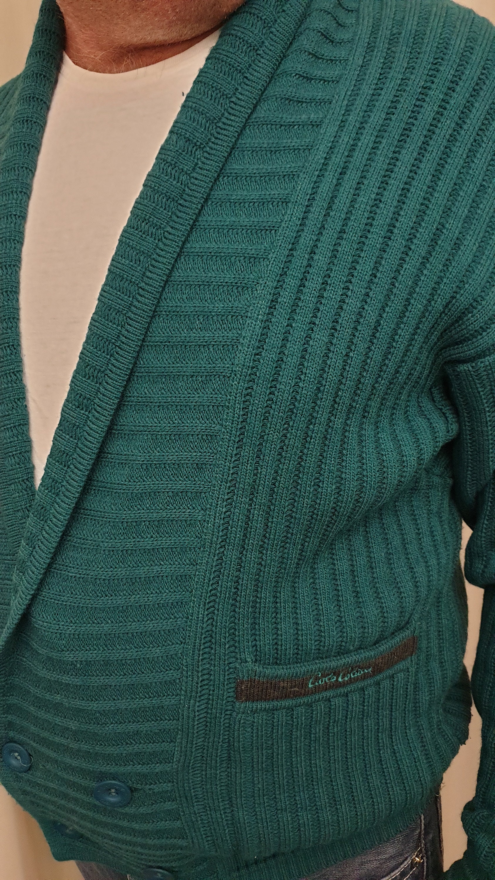 Carlo Colucci Made in West Germany Luxury Men's Vintage Knitted ...