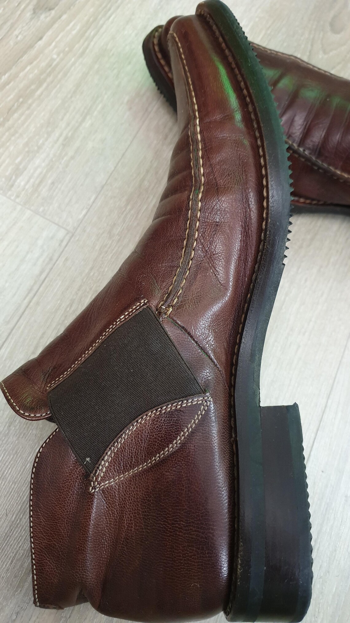 Fabi Made in Italy RARE Vintage 90' Men's Genuine Leather Ankle Shoes ...