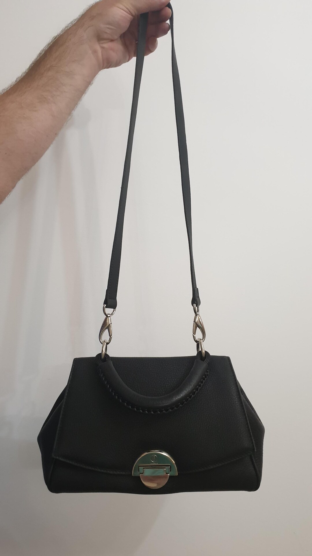 Bogner Made in Germany Luxury Women's Genuine Leather Handbag,black ...